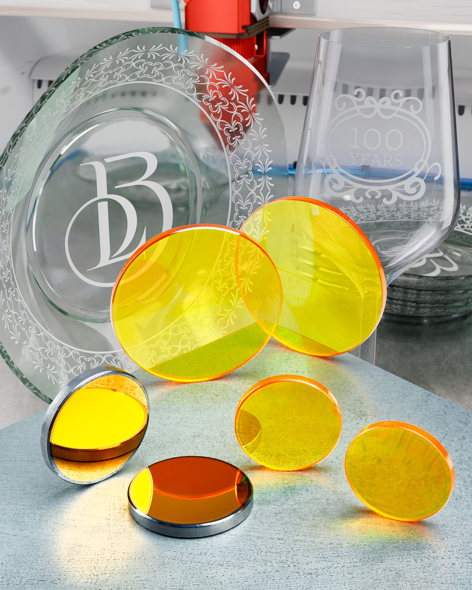 ZnSe CO2 LENSES FOR GLASS ENGRAVING LASERS - Laser Research Optics